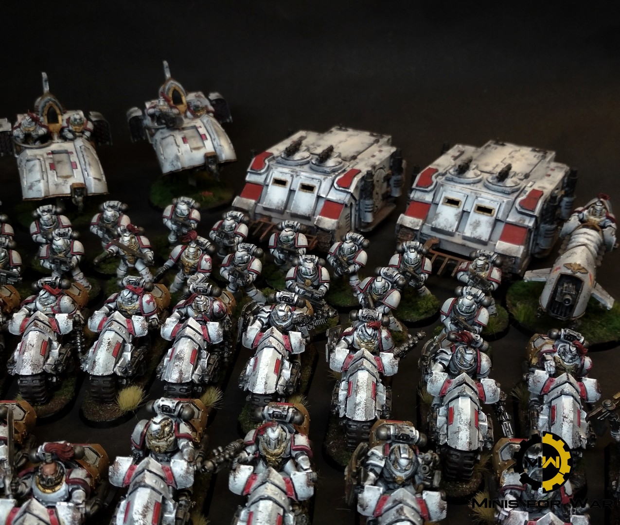 30k - White Scars Army - Minis For War Painting Studio