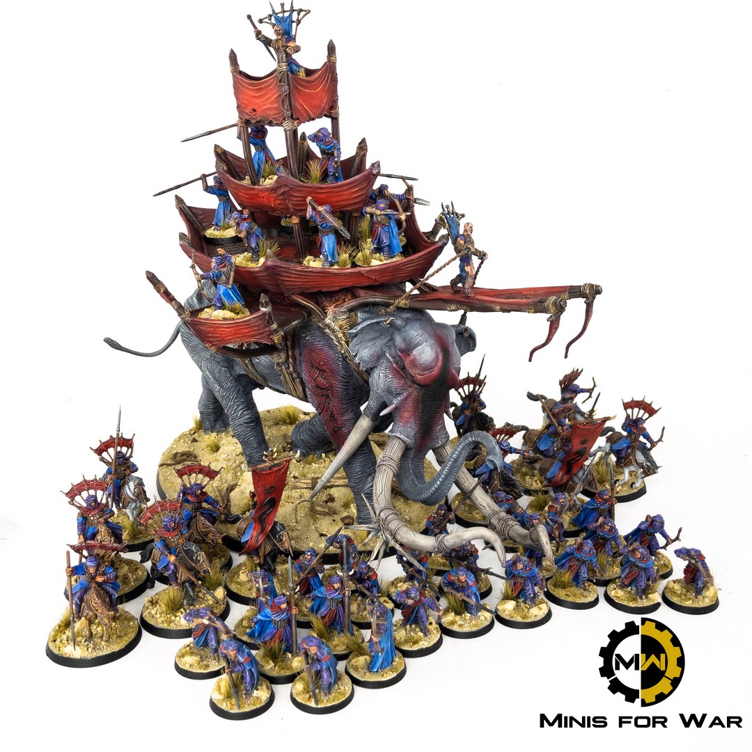 Lord of the Rings - Far Harad Army Showcase - Minis For War Painting Studio