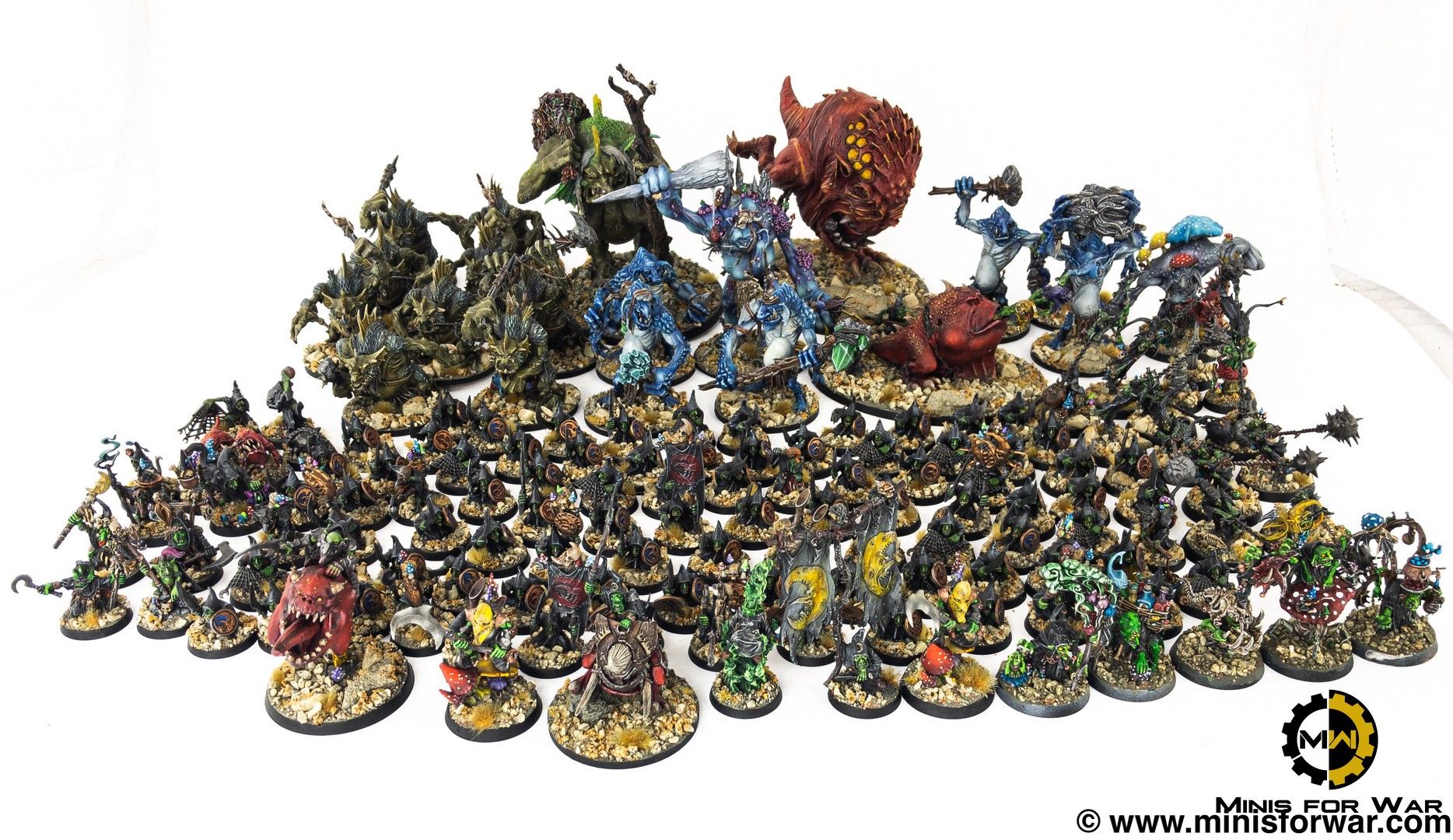 AoS - Gloomspite Gitz Army Showcase - Minis For War Painting Studio