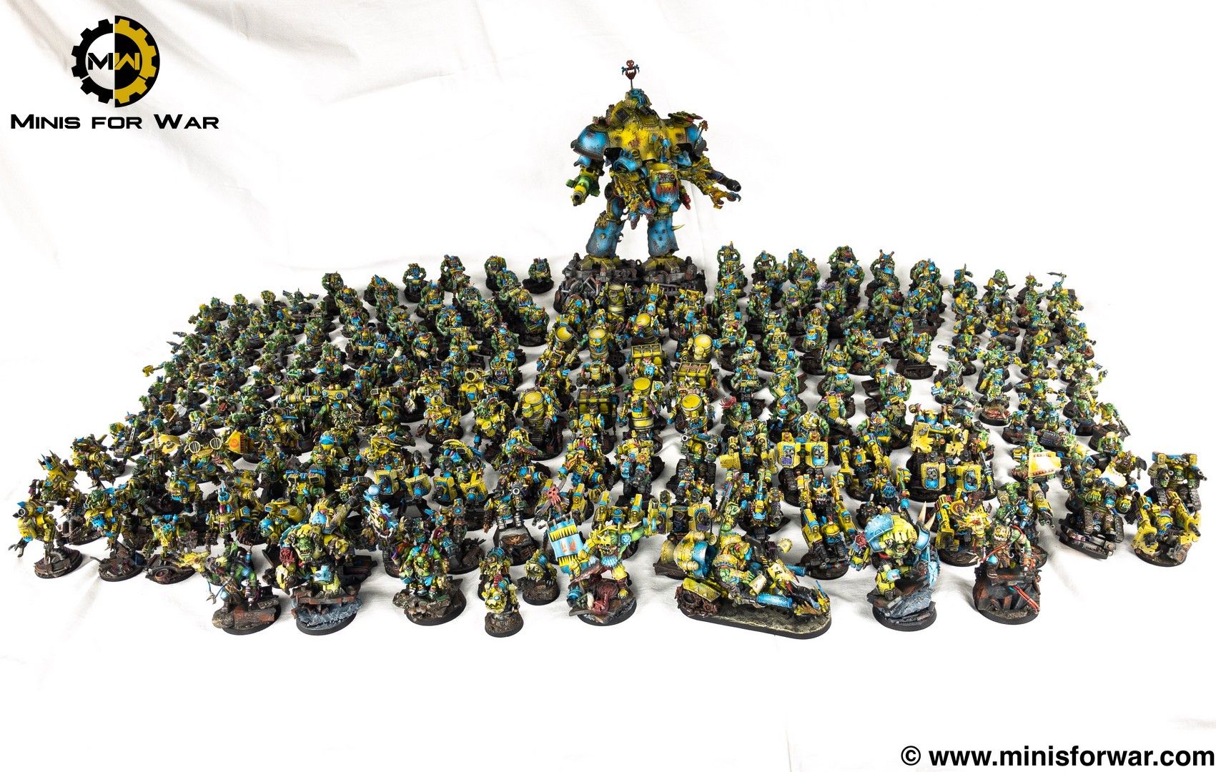 40k - Mech Ork Army, Part I - Minis For War Painting Studio