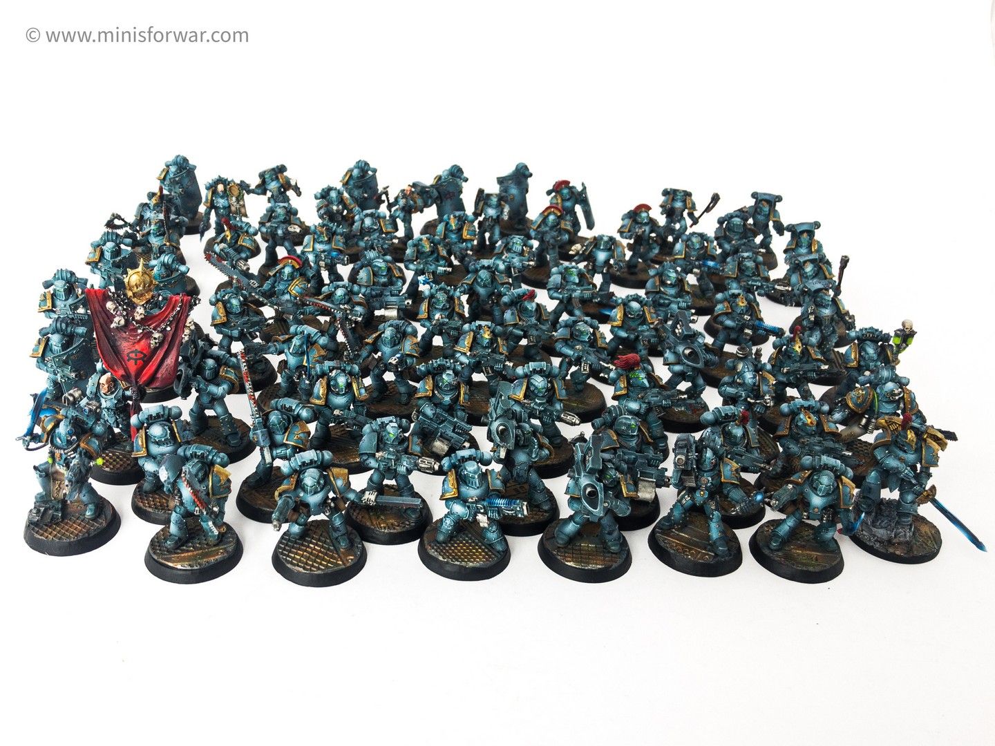40k - Sons of Horus, Part III - Minis For War Painting Studio
