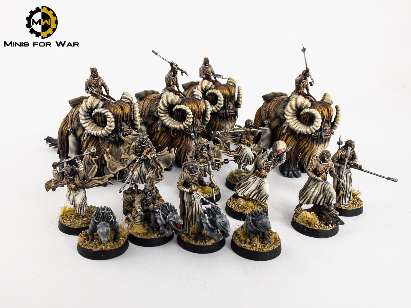 SW: Legion - Tusken Warband and Samurai Troopers - Minis For War ...