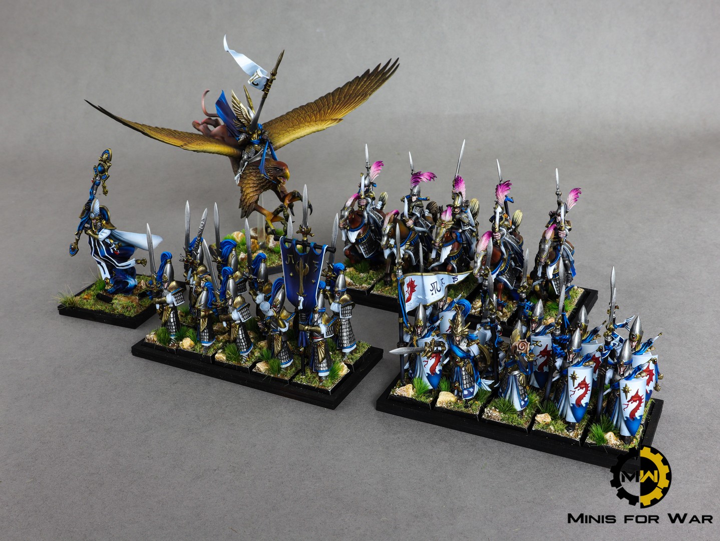 WFB - High Elves - Minis For War Painting Studio