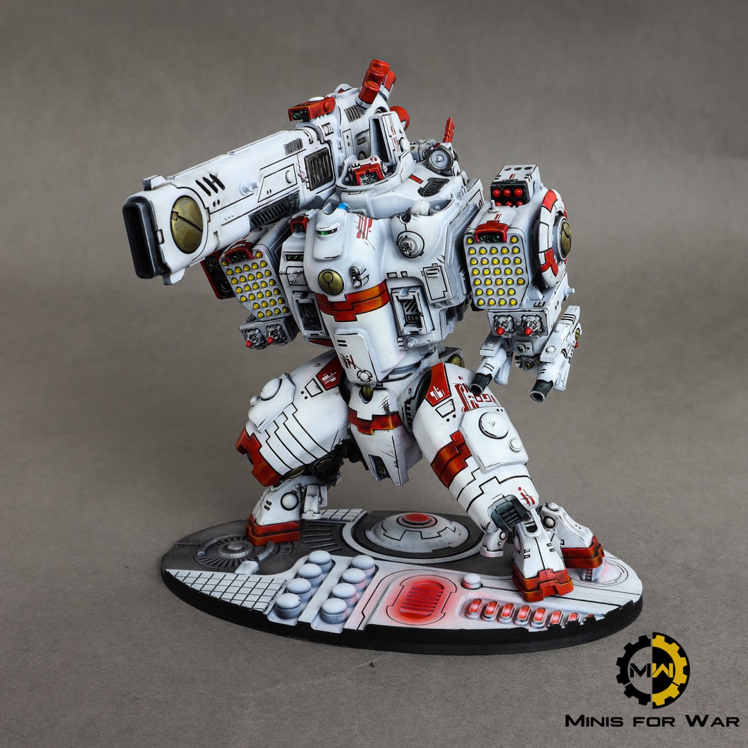 40k - Tau White Army - Minis For War Painting Studio