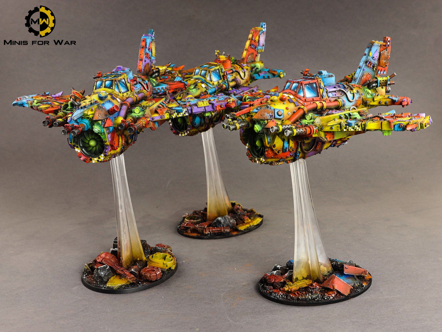 Ork Airpower: Deffkoptas, Dakkajets, and Minelayers
