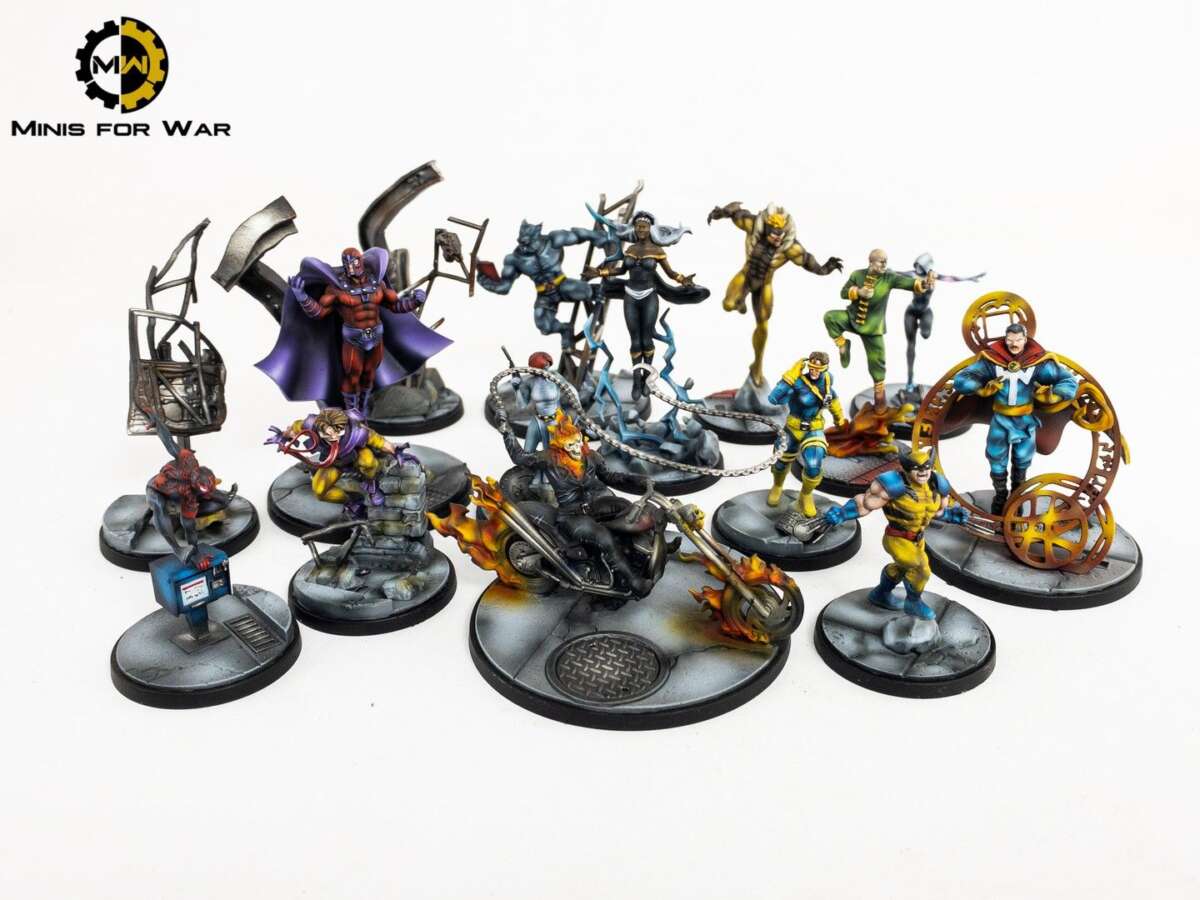 Marvel: Crisis Protocol - Iconic Heroes - Minis For War Painting Studio