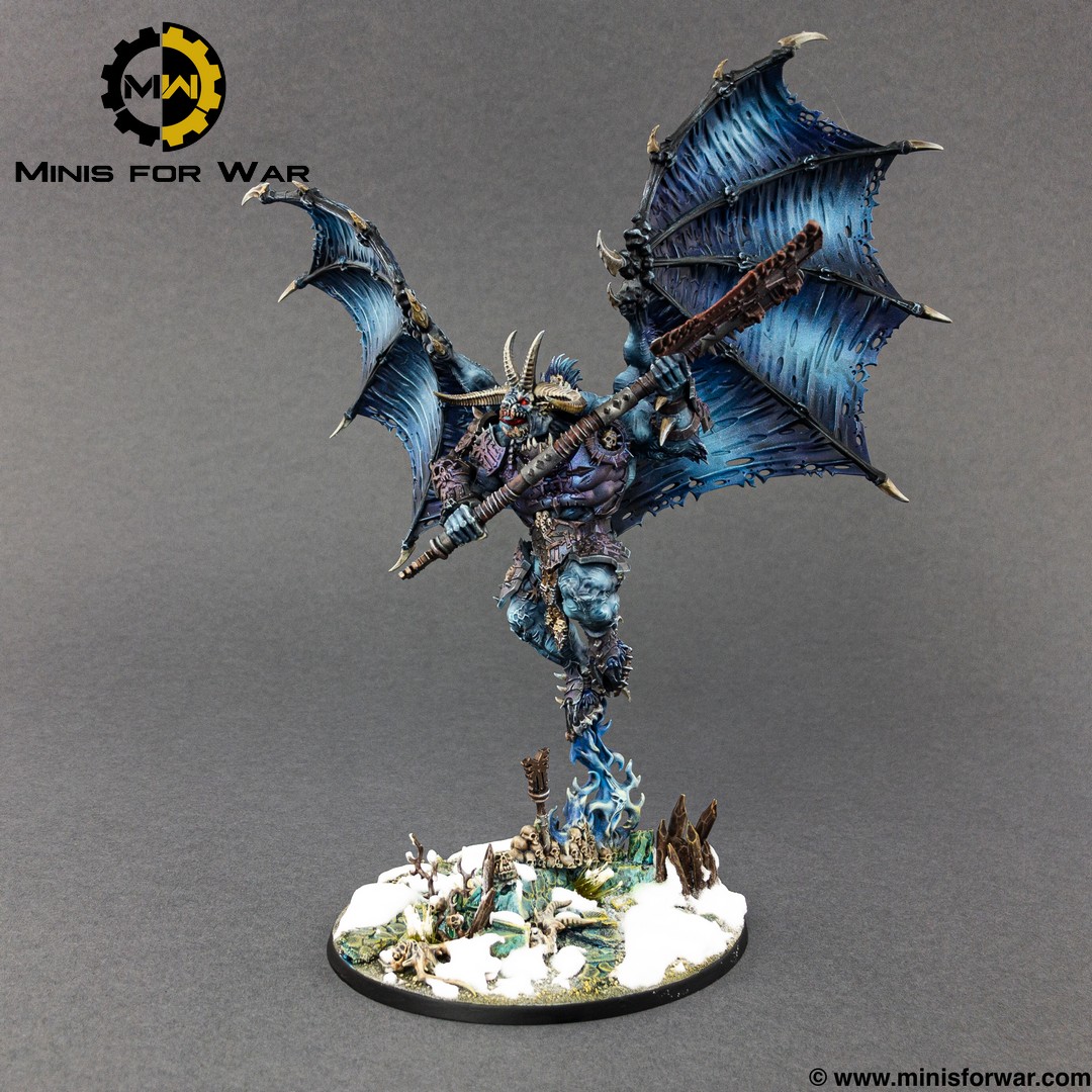 40k - Daemons Of Khorne Bloodthirster - Minis For War Painting Studio