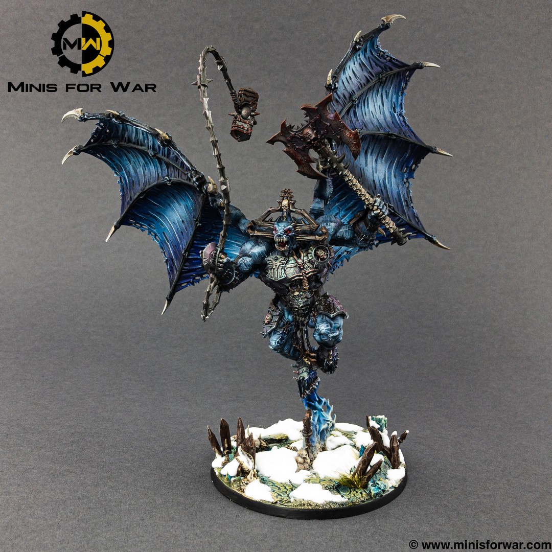 40k - Daemons Of Khorne Bloodthirster - Minis For War Painting Studio
