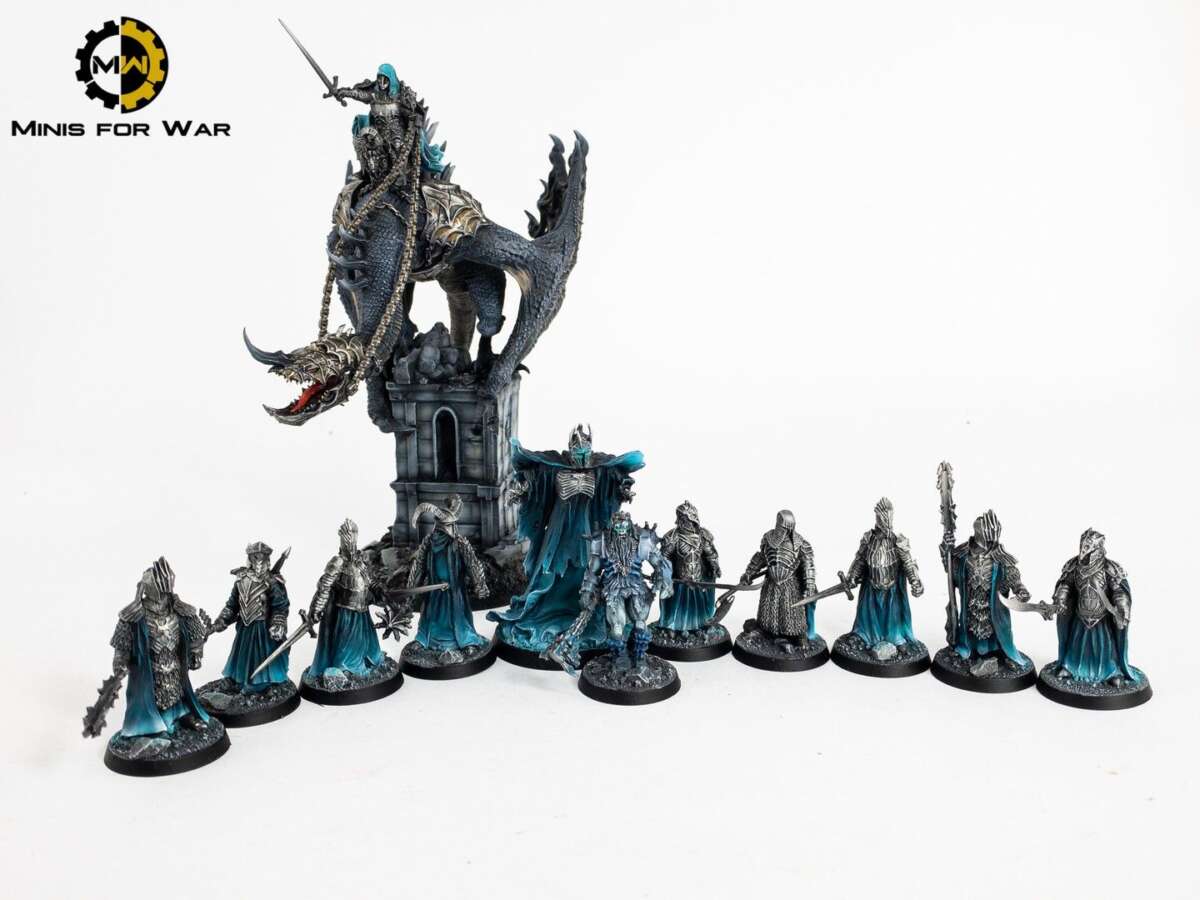 LotR - Nazguls of Dol Guldur Army - Minis For War Painting Studio