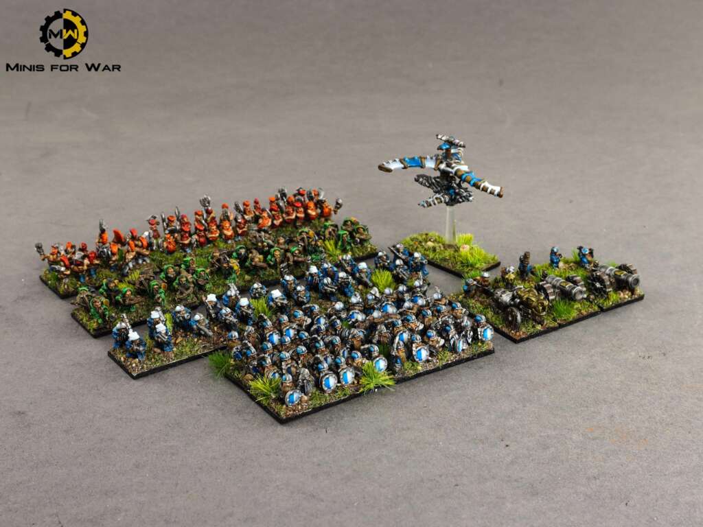Warmaster - 10mm Dwarves - Part II - Minis For War Painting Studio