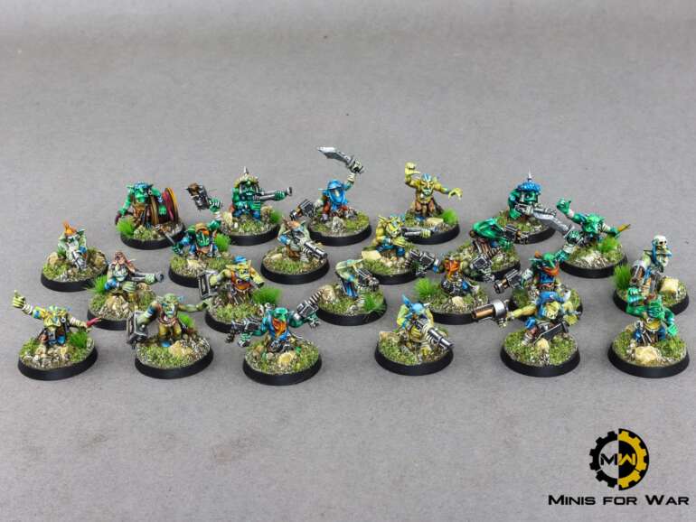40k - Orks Gretchin Army - Minis For War Painting Studio