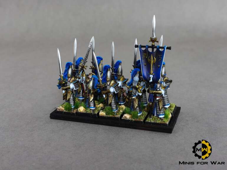 WFB - High Elves - Minis For War Painting Studio