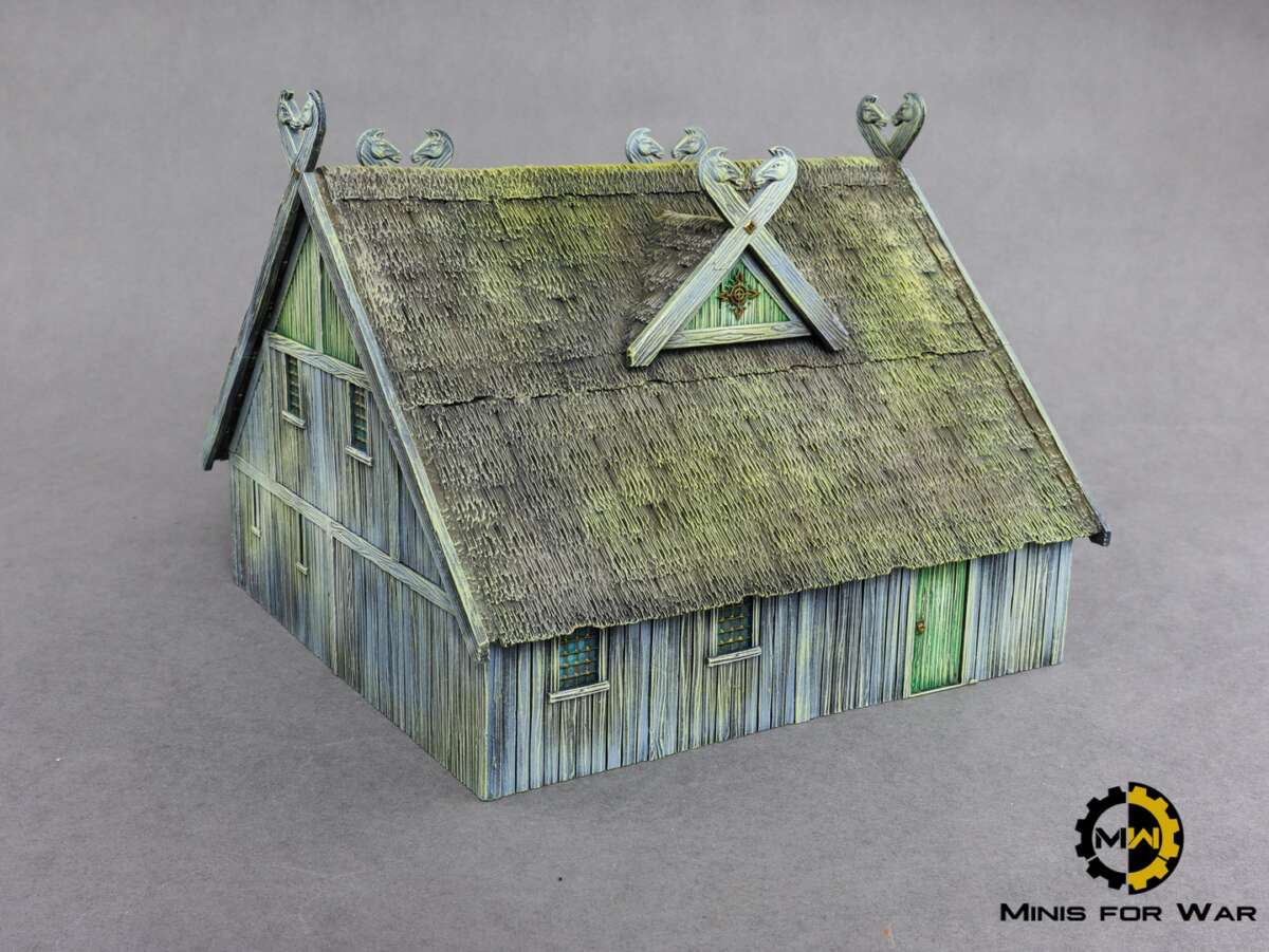 LotR - Rohan Village Terrains - Minis For War Painting Studio