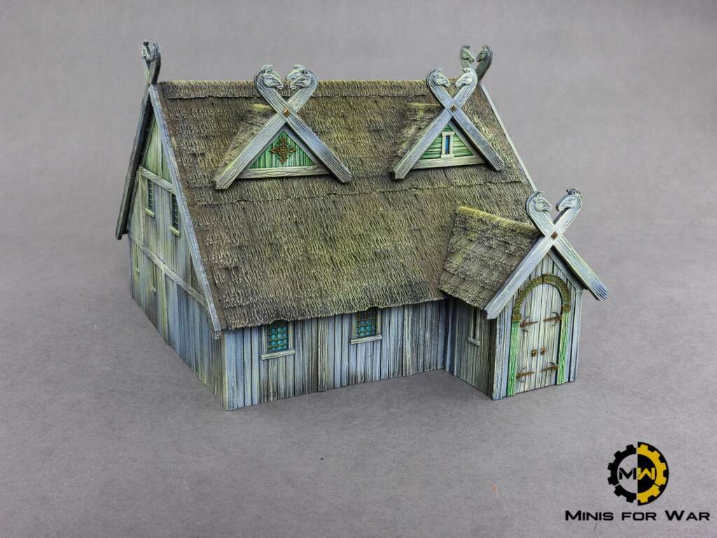 LotR - Rohan Village Terrains - Minis For War Painting Studio
