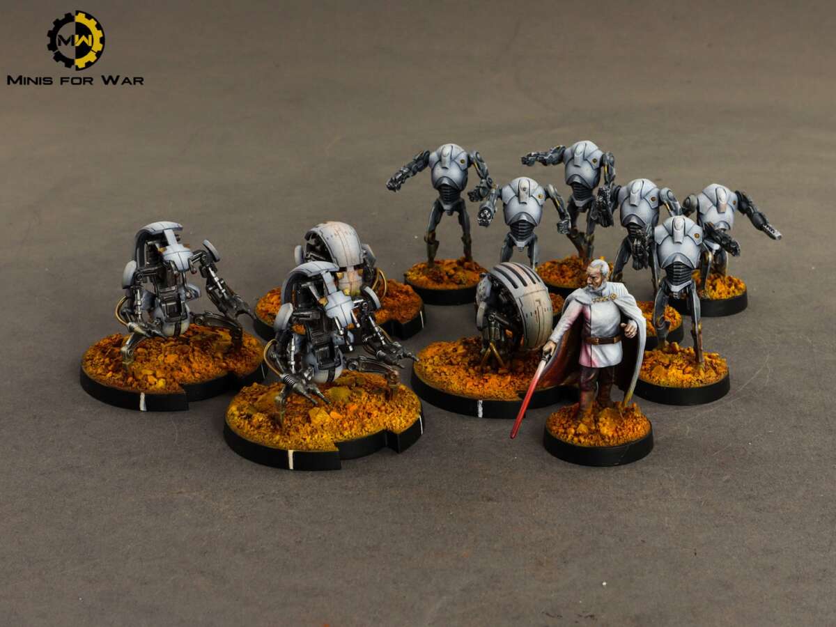 Legion - Separatists White - Minis For War Painting Studio