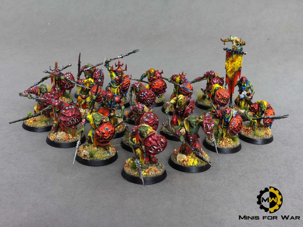 AoS - Orruks Army - Minis For War Painting Studio