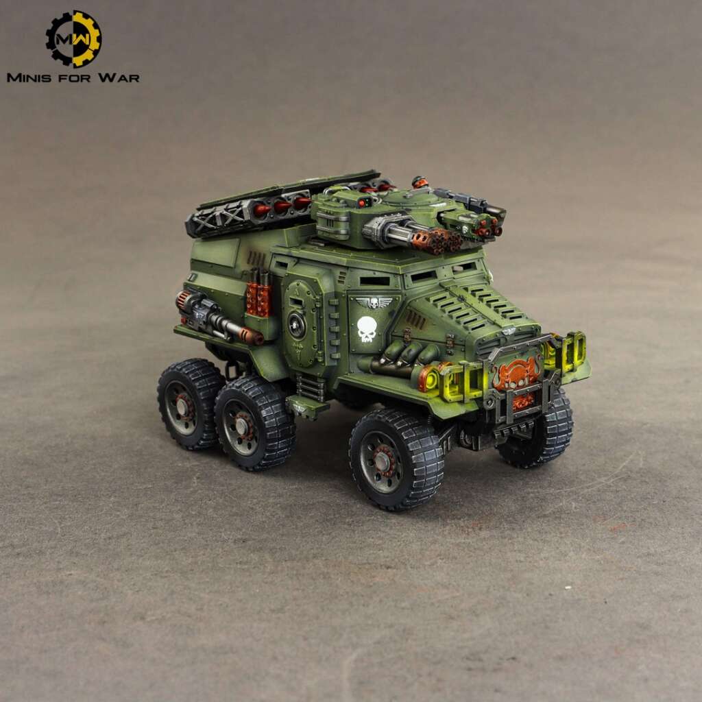 40k - Astra Militarum Vehicles - Minis For War Painting Studio