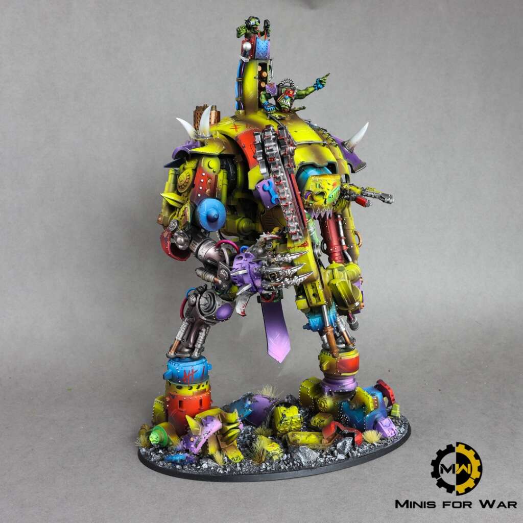 40k - Ork Super-Knights Converted Army - Minis For War Painting Studio