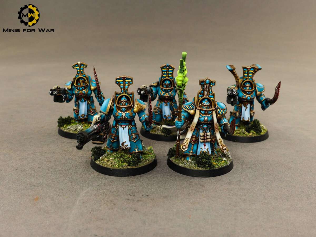 40k - Thousand Sons MIX - Minis For War Painting Studio
