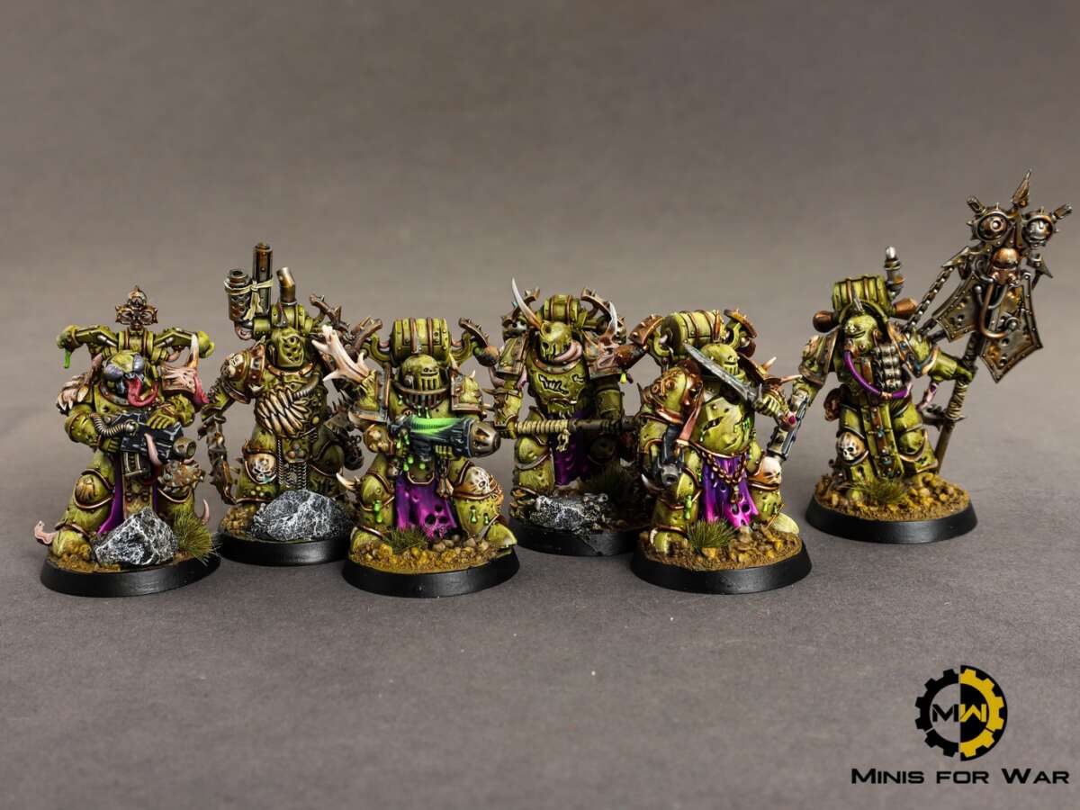 40k - Death Guard - Minis For War Painting Studio