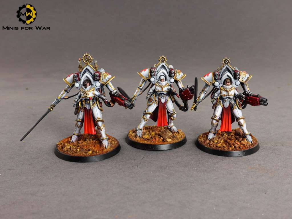 40k - SoB Order of the Sacred Rose + BONUS - Minis For War Painting Studio