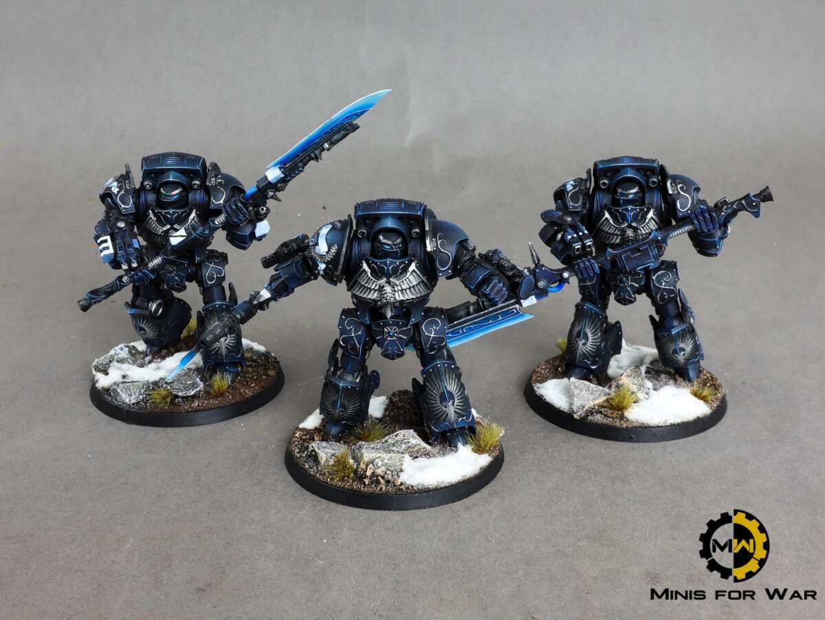 40k - Adeptus Custodes Dark - Minis For War Painting Studio