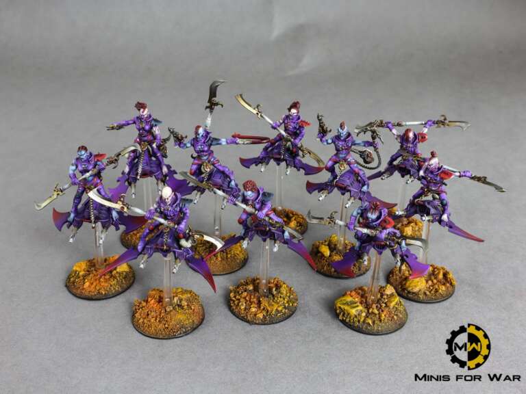 40k - Drukhari Purple - Minis For War Painting Studio