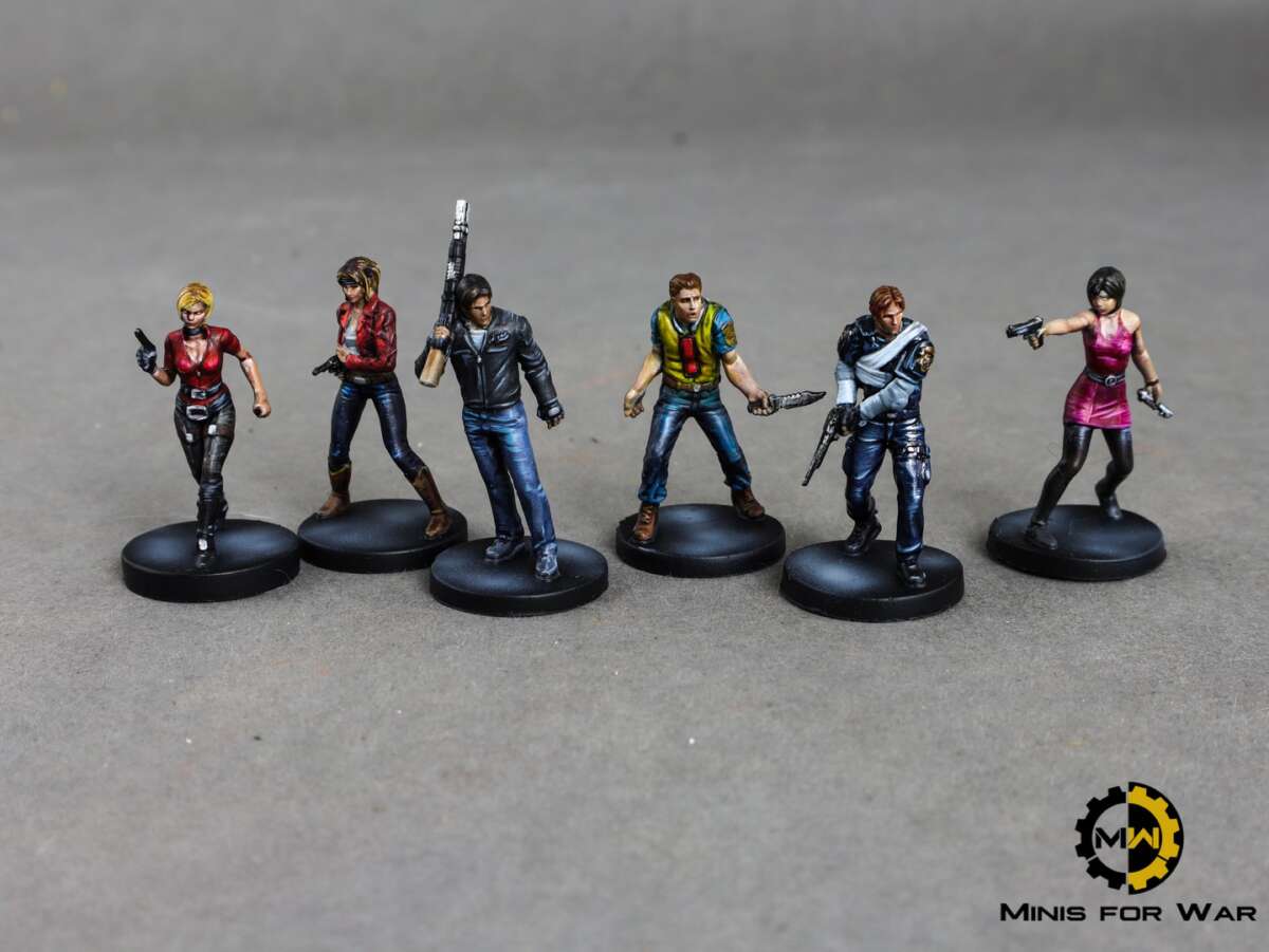 Board Game - Resident Evil - Minis For War Painting Studio