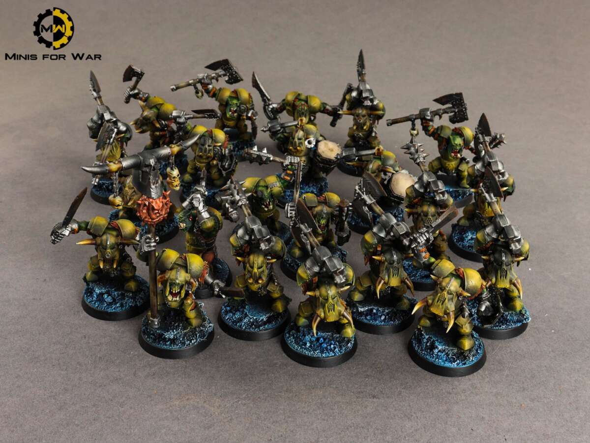 AoS - Ironjawz Reinforcements - Minis For War Painting Studio