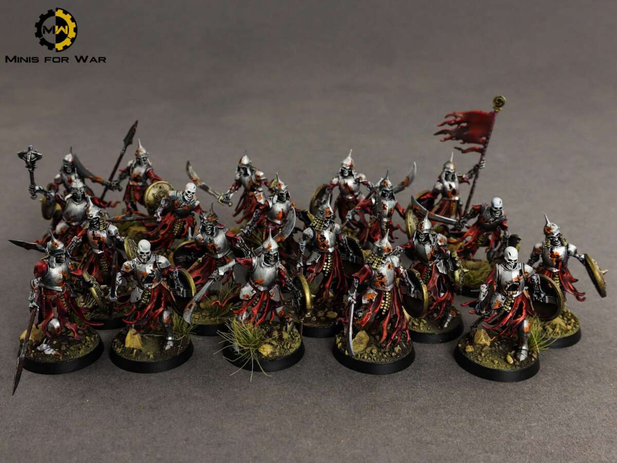 AoS - Soulblight Gravelords Reinforcements - Minis For War Painting Studio