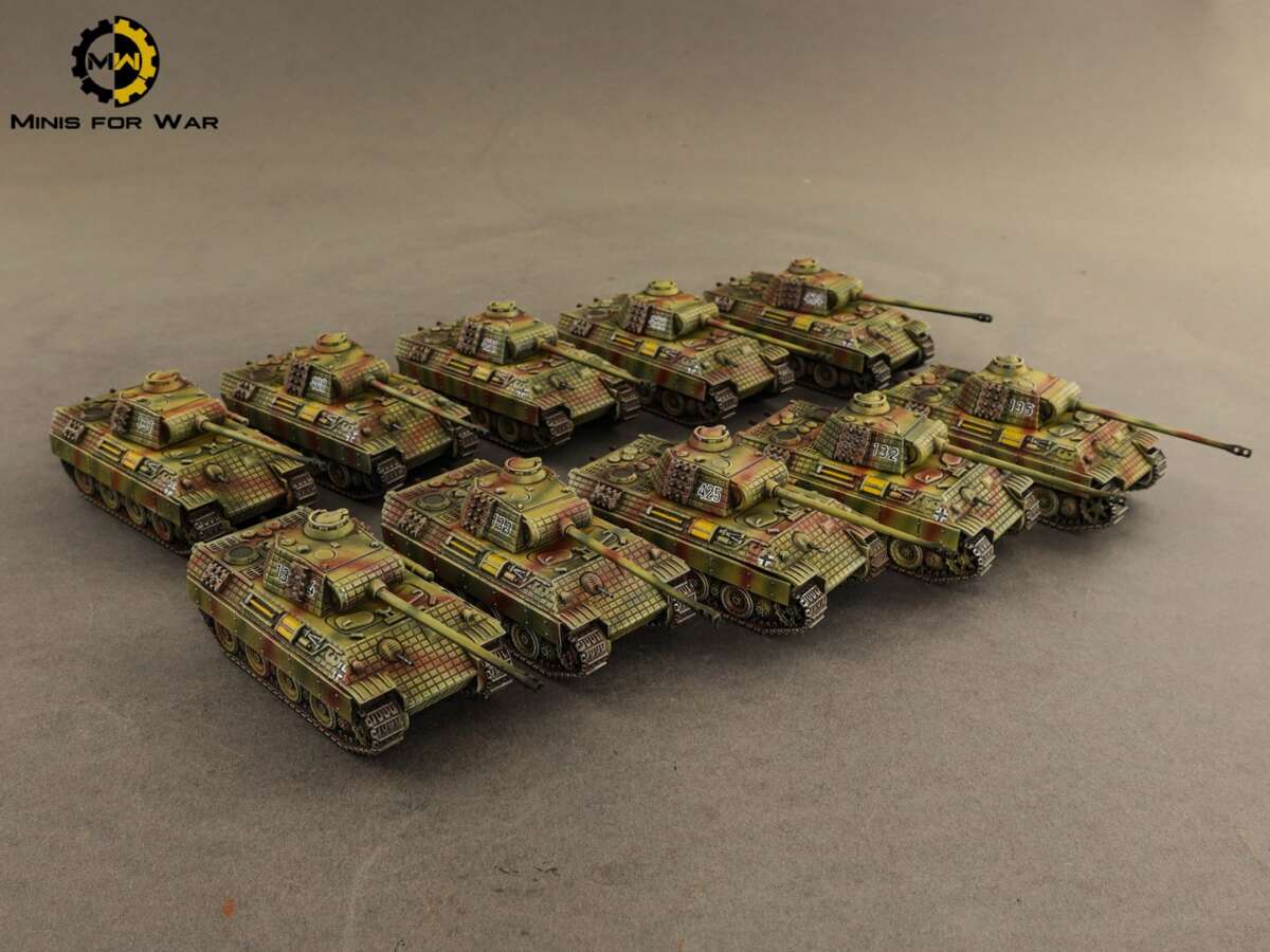 FoW - German Army - Minis For War Painting Studio