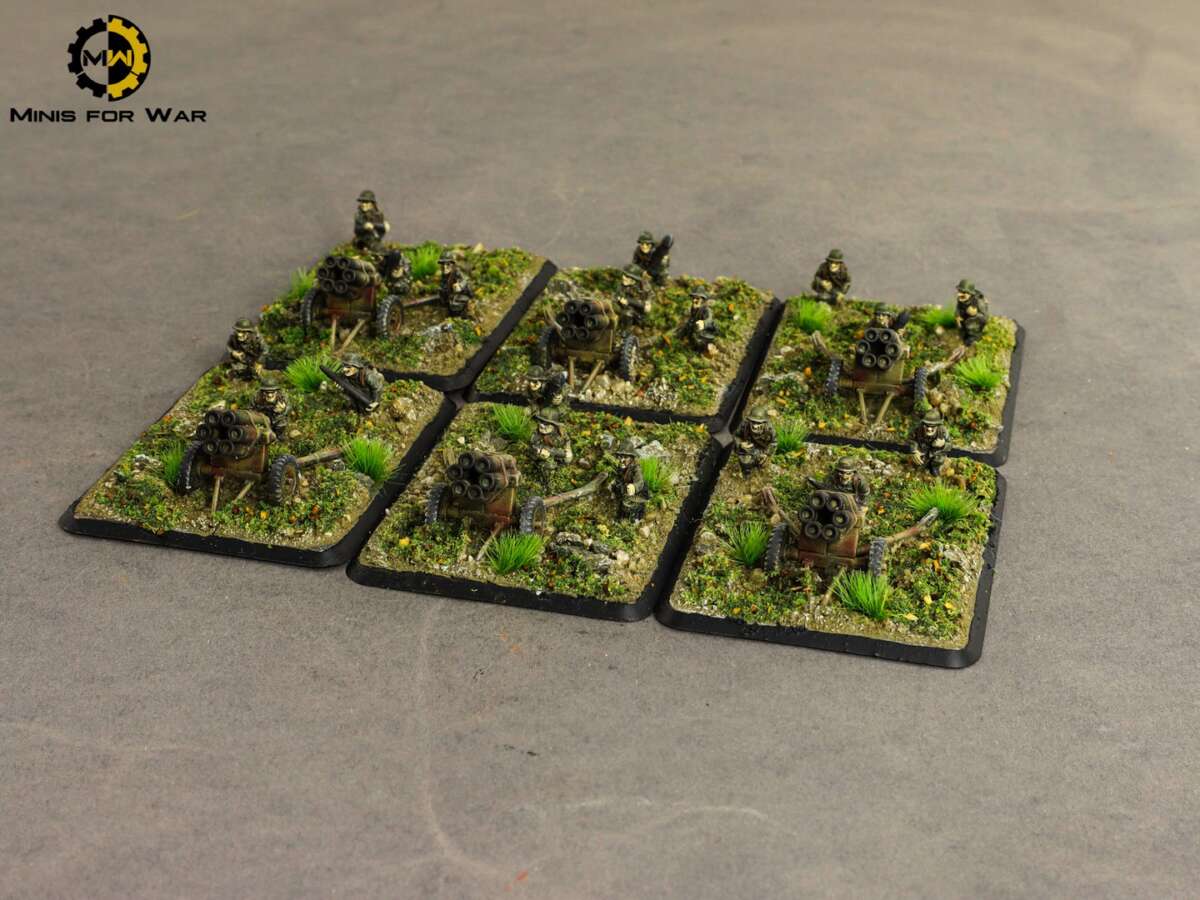 FoW - German Army - Minis For War Painting Studio