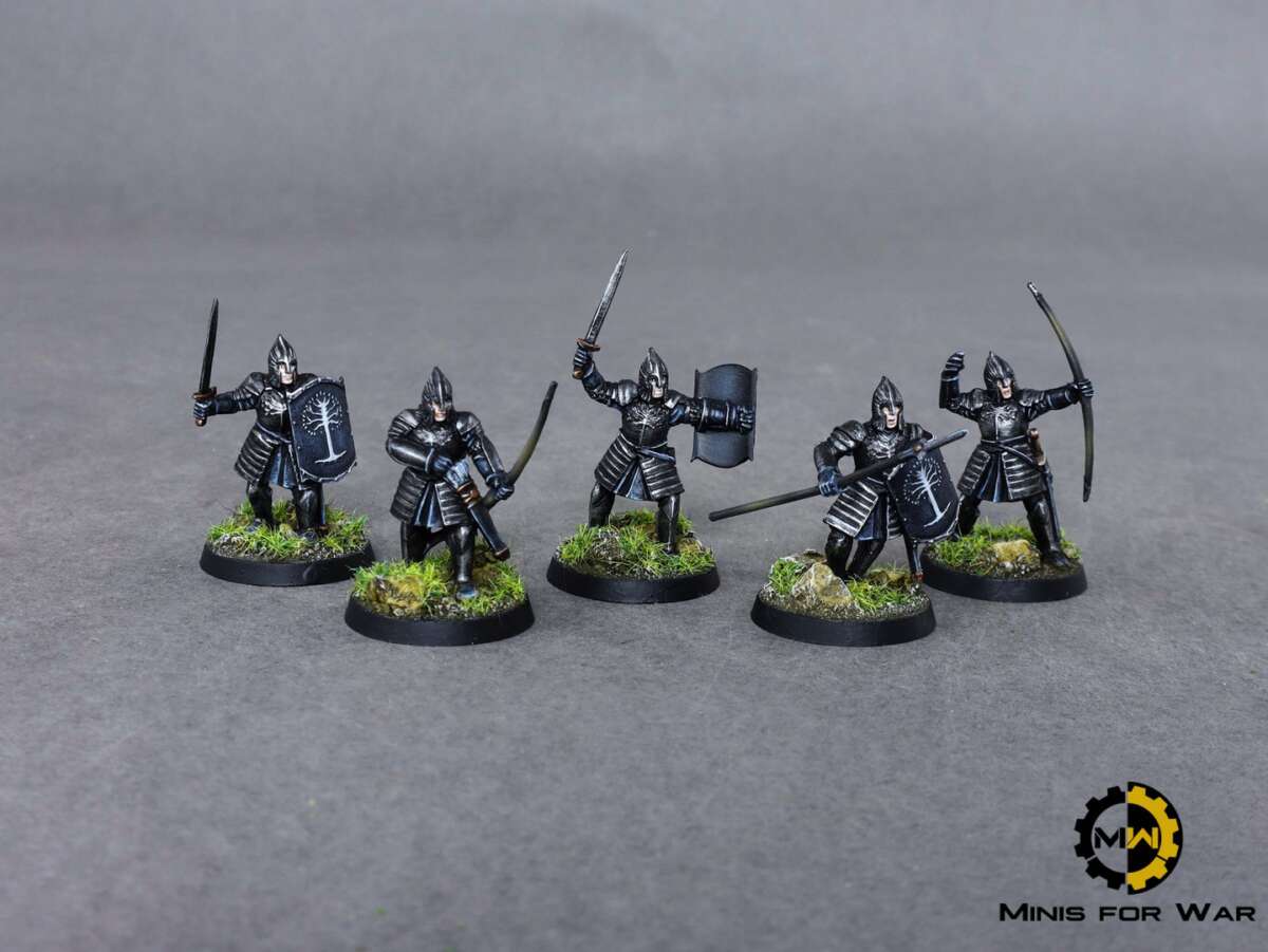 LotR - Warriors of Minas Tirith - Minis For War Painting Studio