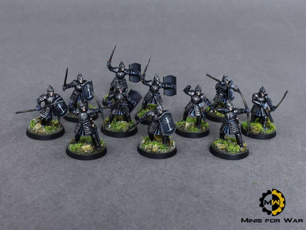 LotR - Warriors of Minas Tirith - Minis For War Painting Studio