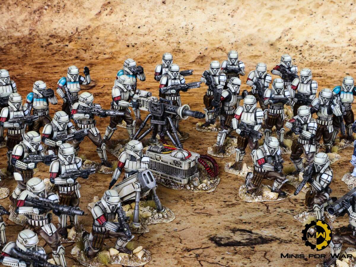 Star Wars - Collectible Galactic Empire - Minis For War Painting Studio