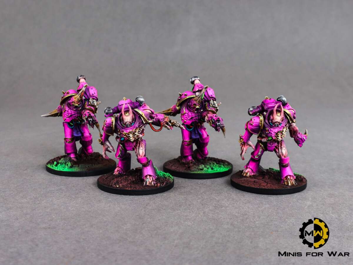 40k - Emperor's Children Army - Minis For War Painting Studio