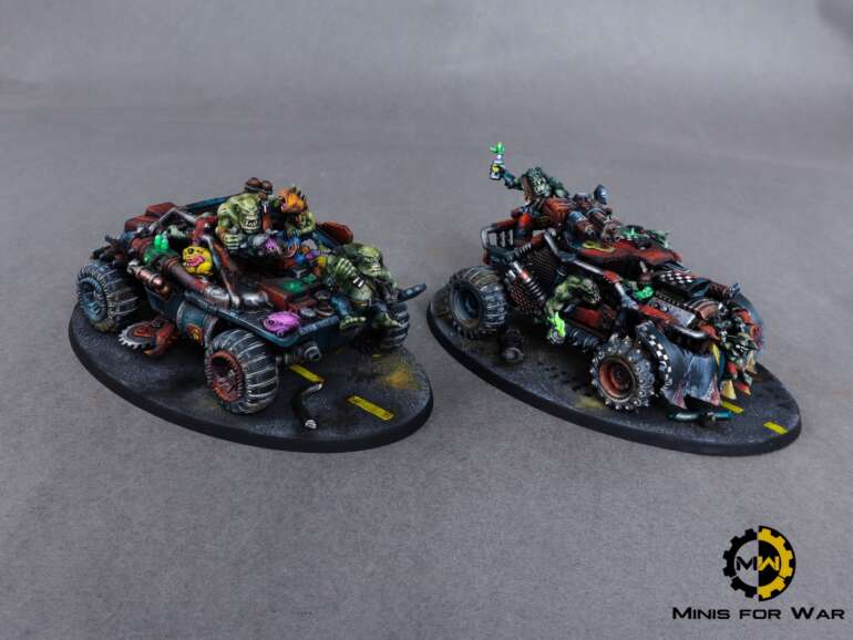 40k - Orks Engineering & Machines - Minis For War Painting Studio