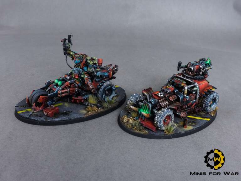 40k - Orks Engineering & Machines - Minis For War Painting Studio
