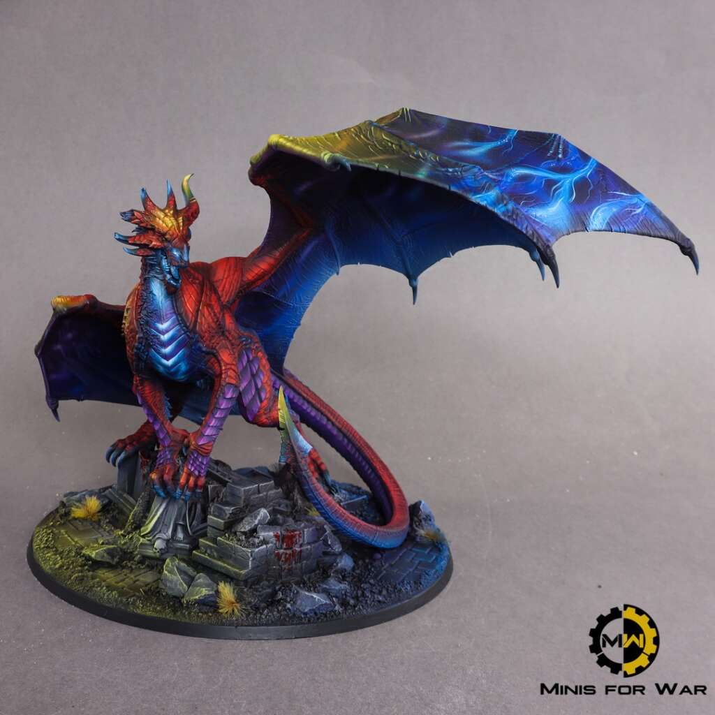AoS - Stormcast Eternals Dragons - Minis For War Painting Studio