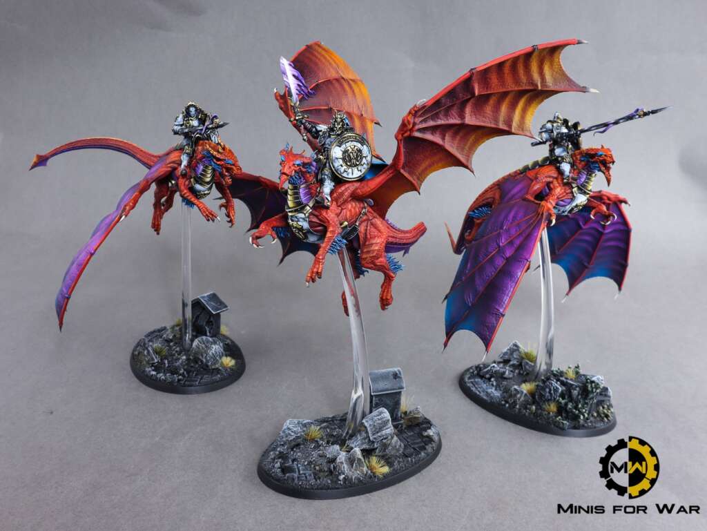 AoS - Stormcast Eternals Dragons - Minis For War Painting Studio