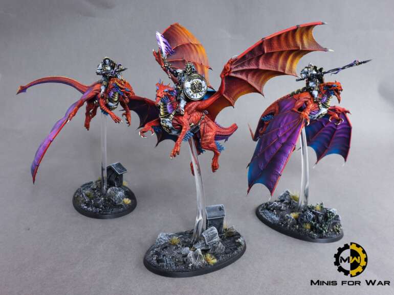 AoS - Stormcast Eternals Dragons - Minis For War Painting Studio