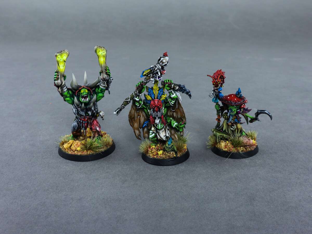 AoS - Orruk Army Red - Minis For War Painting Studio