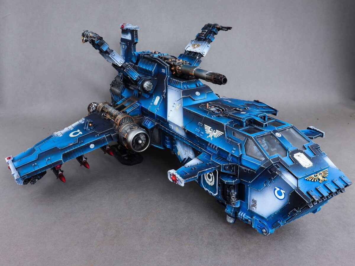 40k - Space Marines Thunderhawk - Minis For War Painting Studio
