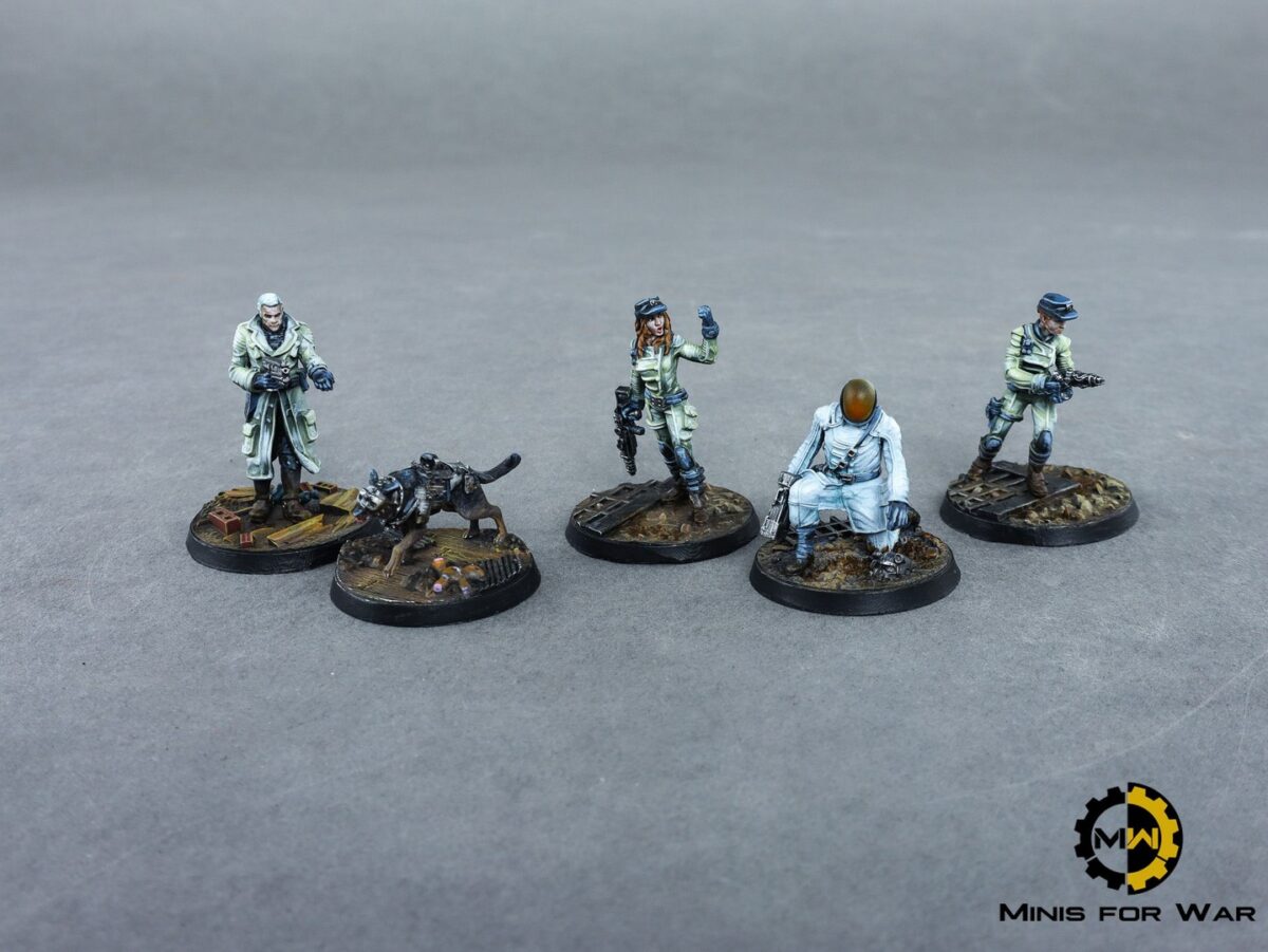 Fallout - Brotherhood of Steel - Minis For War Painting Studio