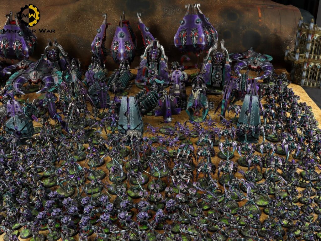 40k - Necron Purple Army - Minis For War Painting Studio