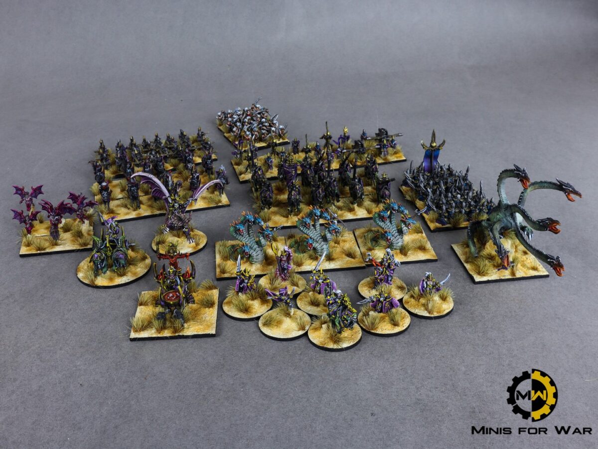 Warmaster - Dark Elves - Minis For War Painting Studio