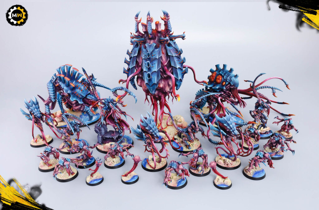 Warhammer 40k Tyranids army - Behemoth Hive Fleet Variant