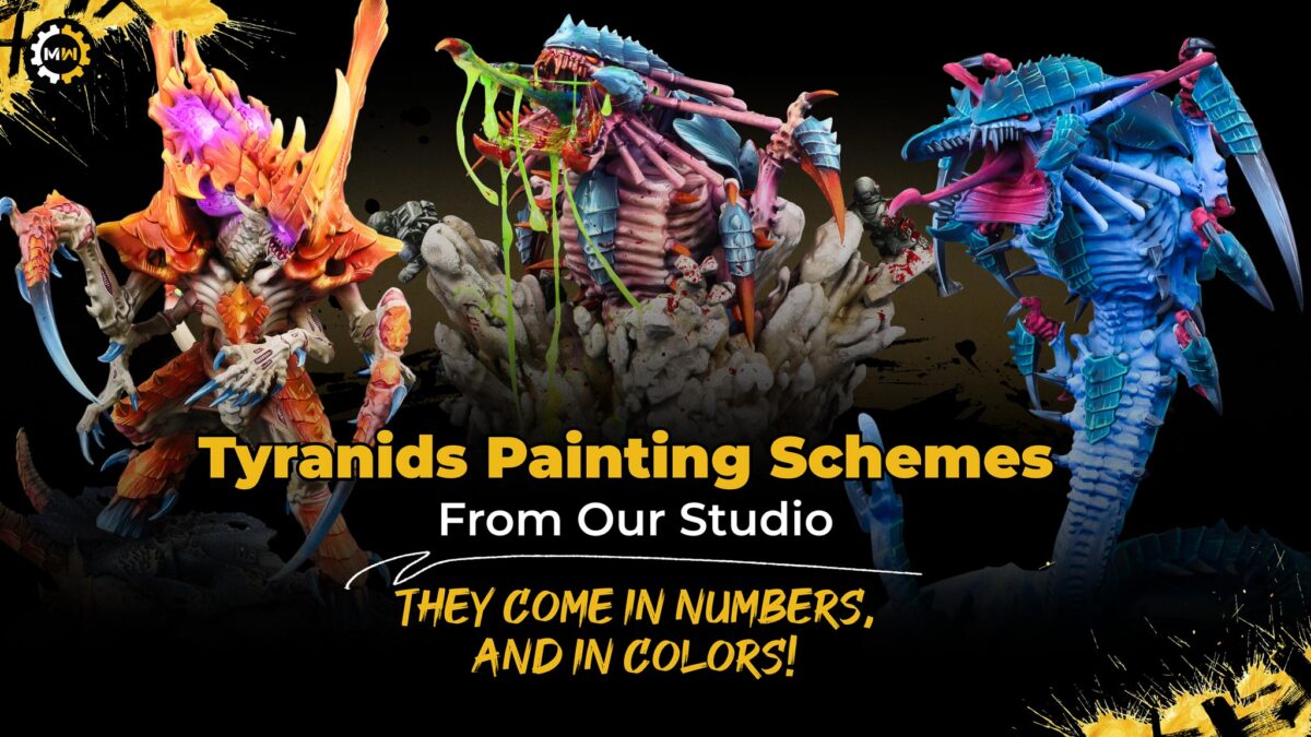 The Most Interesting Tyranids Painting Schemes from our Studio - Minis ...