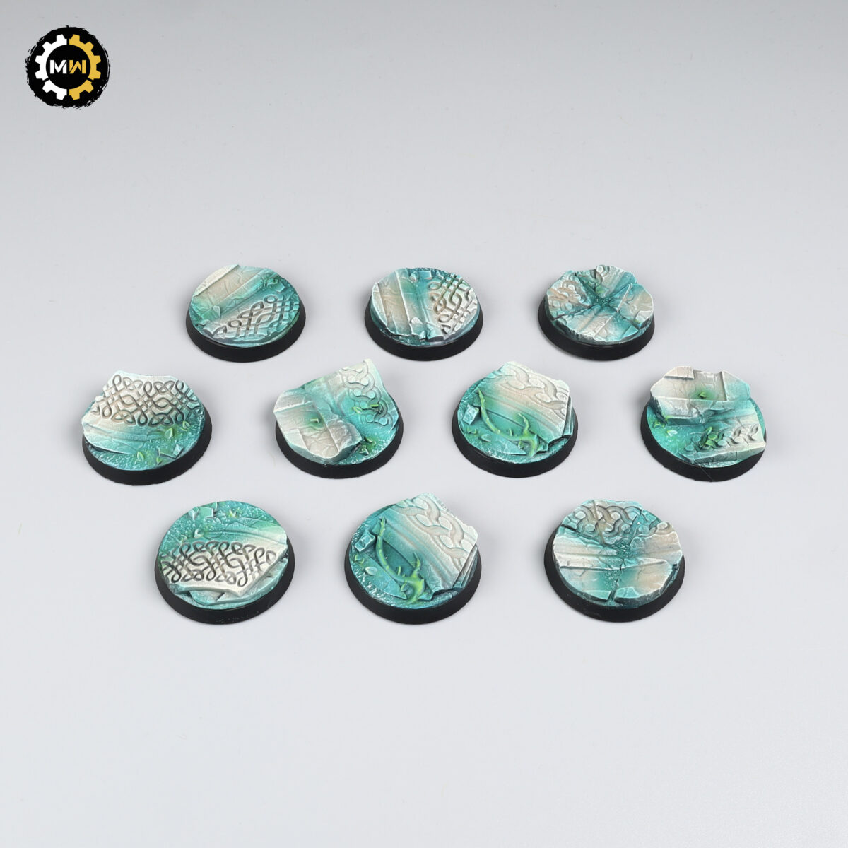 Atlantis Painted Bases for Miniatures