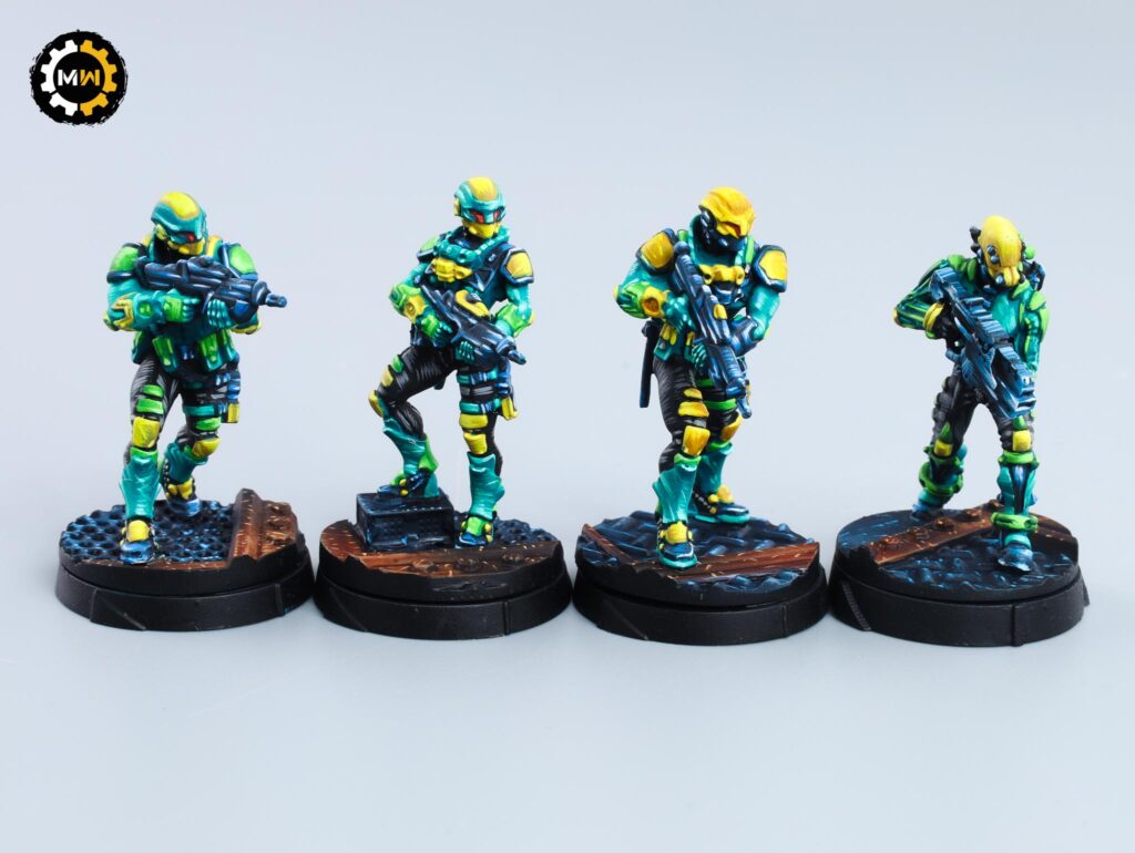 Infinity Factions: A Painted Guide to the Human Sphere & Beyond - Minis ...